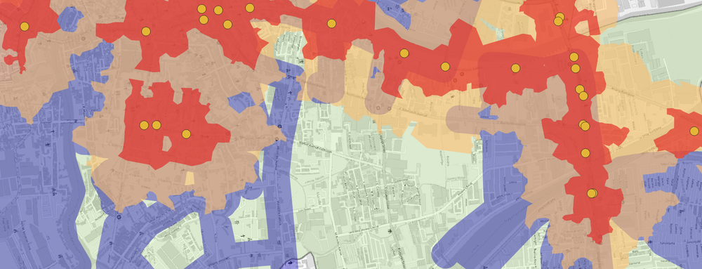 Sakay.ph — Transit Area Coverage in Pasig During the Transport Strike